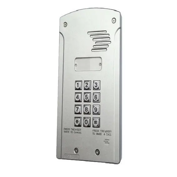 GSM Wireless Communicator - Single Station Intercom with Front Keypad ...