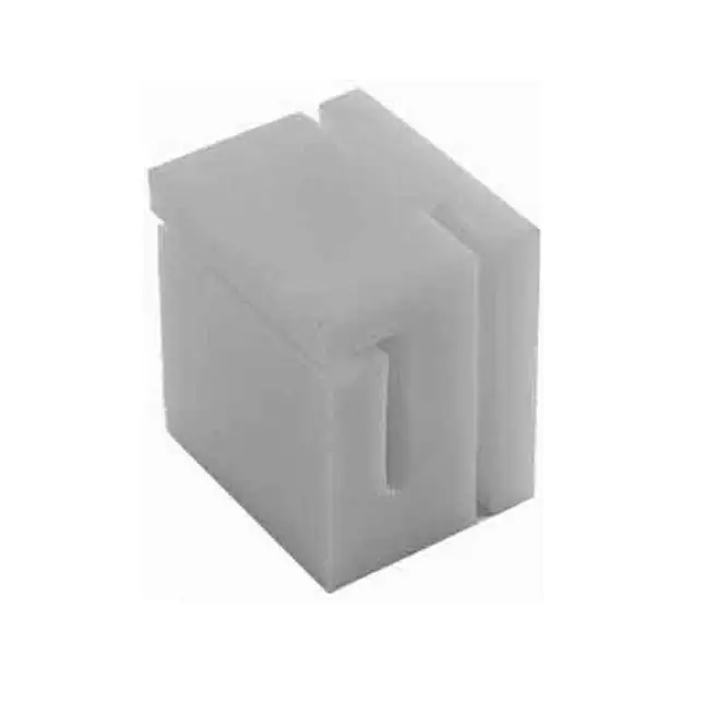 Sliding Block for Sliding Gate Nylon Guide size 75mm White | Gatesplus
