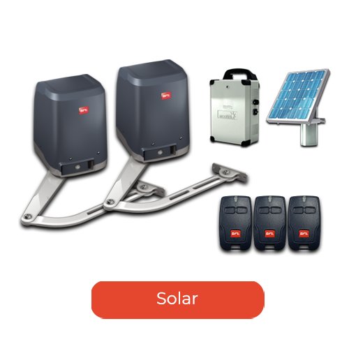 Solar BFT Double Virgo Smart - Complete Kit | Gatesplus